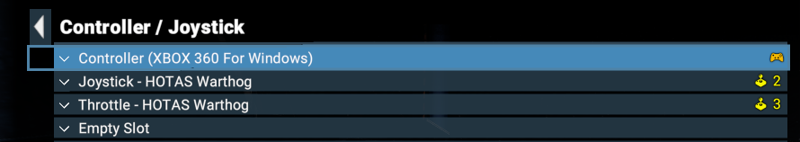 Joystick and Controller Configuration and Options - X Community Wiki